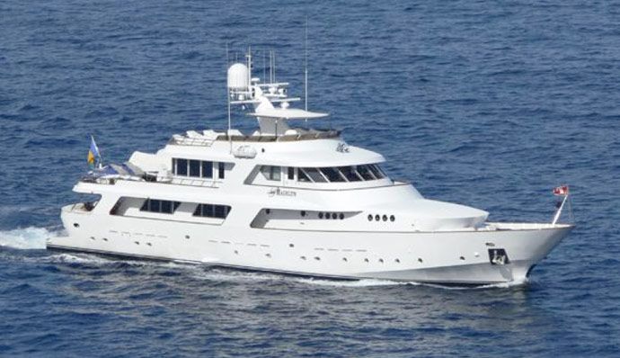 $1 million price reduction to superyacht Lady Eva at Merle Wood